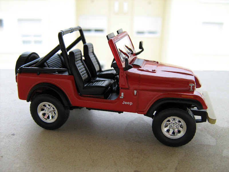 El Garaje Algabeño: Jeep CJ7 Laredo de IXO/Altaya