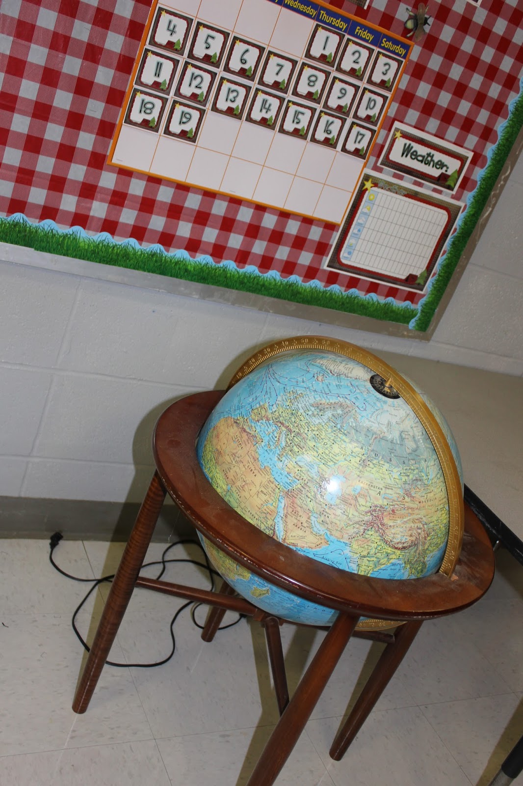 The Kinder Monster: Mr. Howse's Camping Classroom Tour