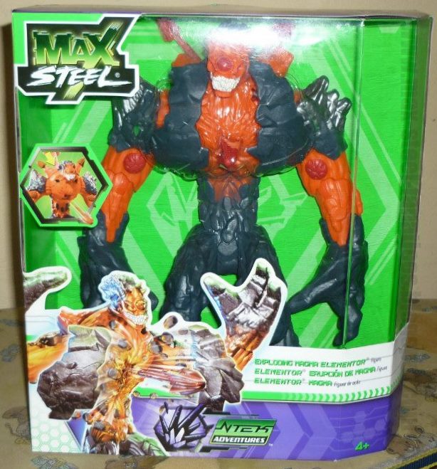 Max Steel Fanáticos: Nuevas figuras de Max Steel N-Tek Adventures 2012