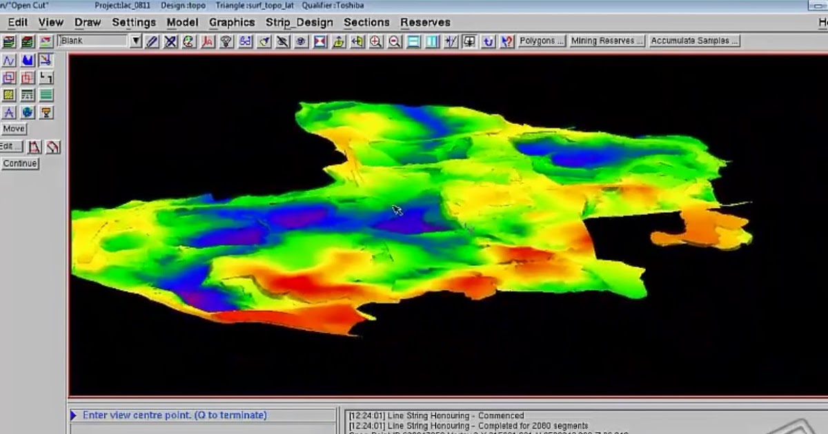 MEMBUAT MINEPLAN DESIGN MENGGUNAKAN SOFTWARE MINESCAPE 4.8