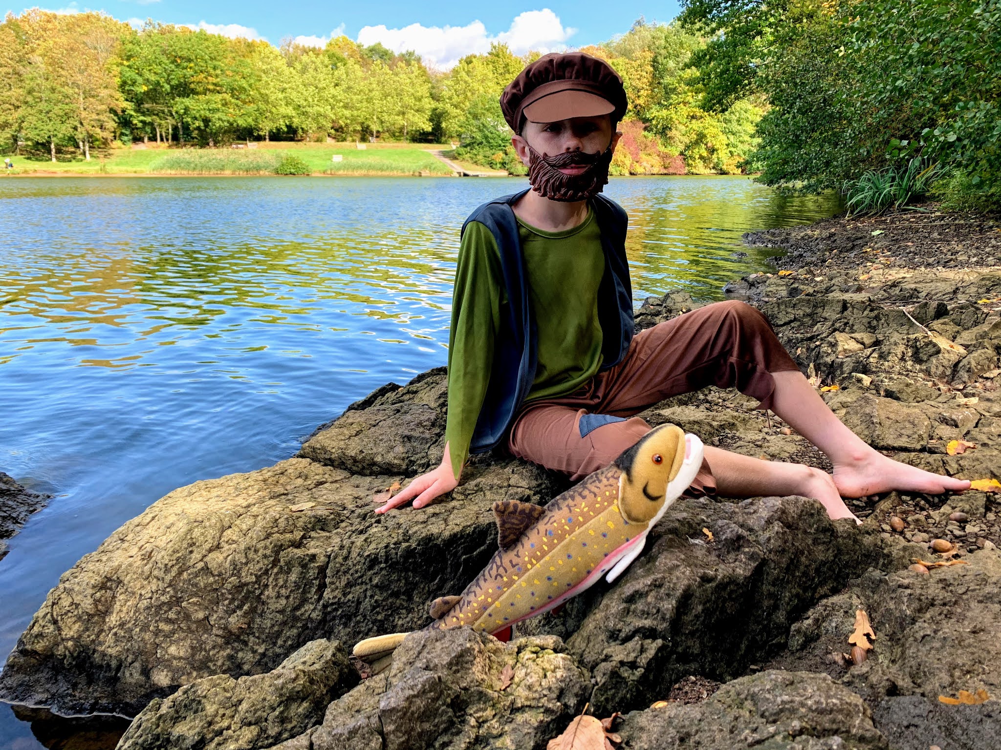 Welcome to the Krazy Kingdom: Craiger as "The Magic Fish" Fisherman