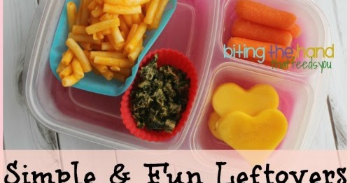 Biting The Hand That Feeds You: Simple and Fun Leftovers for Lunch!