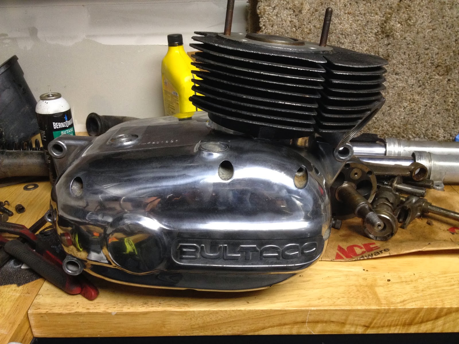 handverker: bultaco engine/cold weather