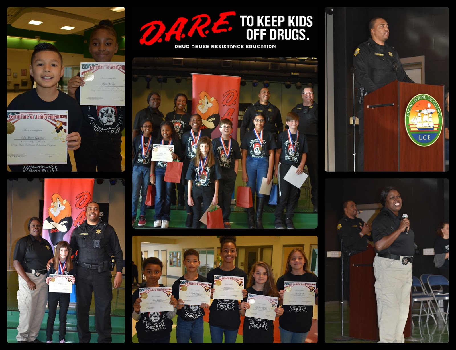 Lake Carolina Elementary Communigator: 5th Grade D.A.R.E. Graduation