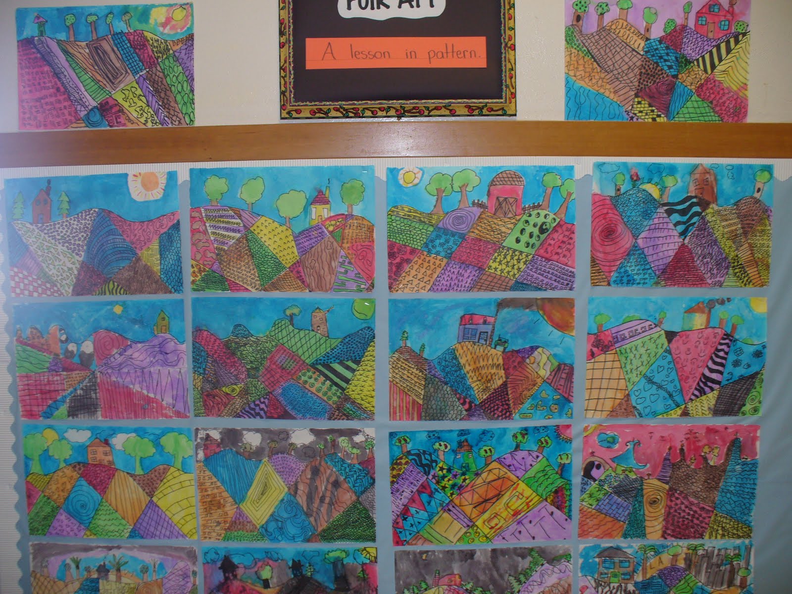 Mrs. Mauldin Class: Folk Art