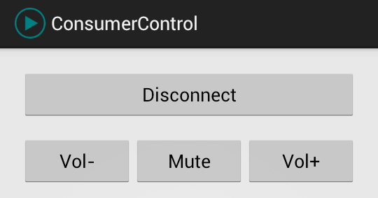 InputStick: Consumer Control Device