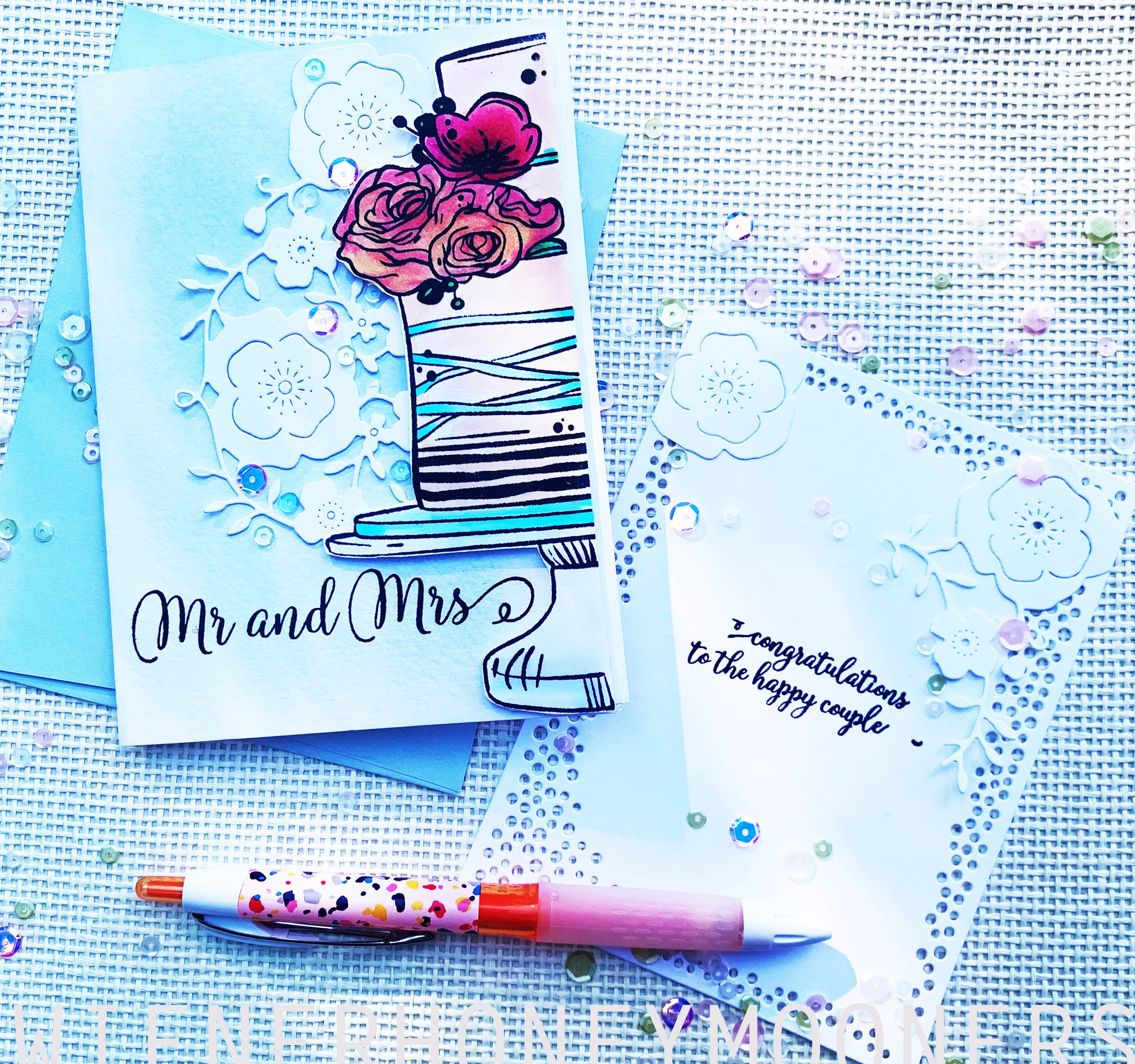 Handmade by Michelle: Case me a Christmas Card with Kimberly Wiener