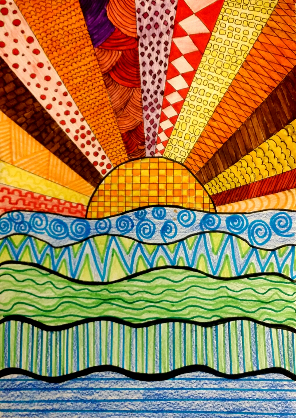 ED PLÁSTICA, VISUAL Y AUDIOVISUAL: ARTE CON LÍNEAS