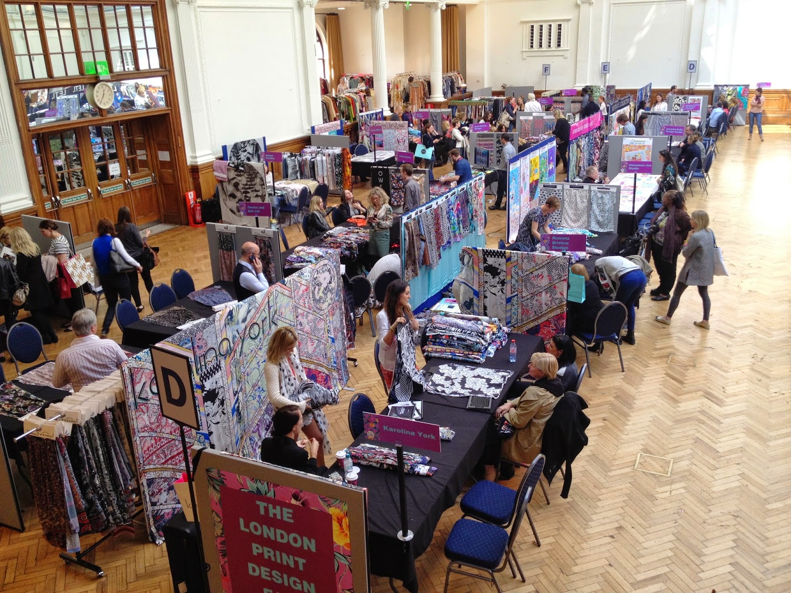 Enchanted Textile Design: The London Print Design Fair with UK surface ...