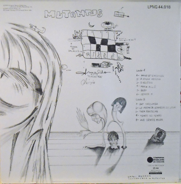 Classic Rock Covers Database: Os Mutantes - Os Mutantes (1968)