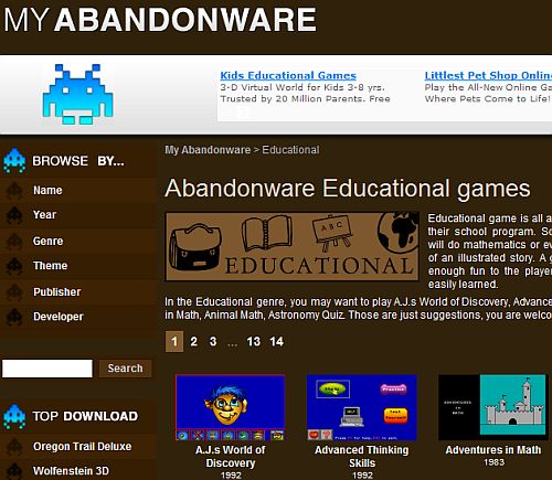 Abandonware: Programas e jogos abandonados - Blog Sequelanet