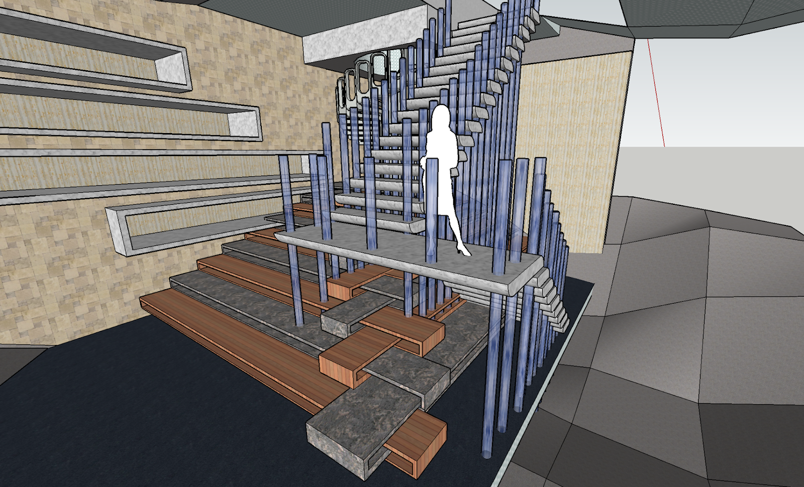 Jeannie Chan ARCH1101: Experiment 1: The Stair Conceptual Model (10%)