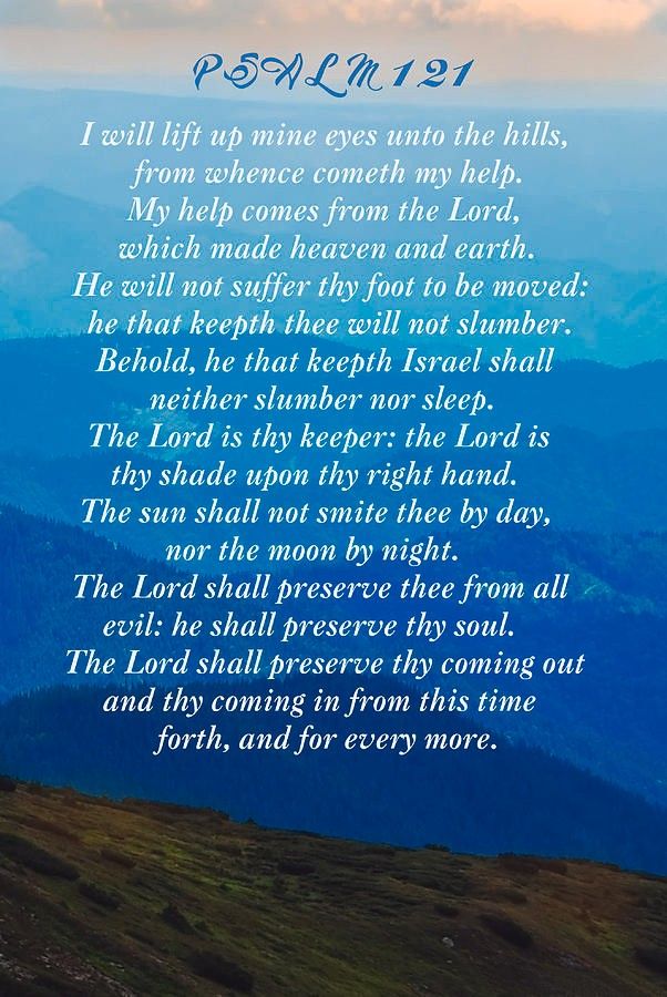 Live GOD Go Climb GOD s Mountain PSALM 121 PRAYER