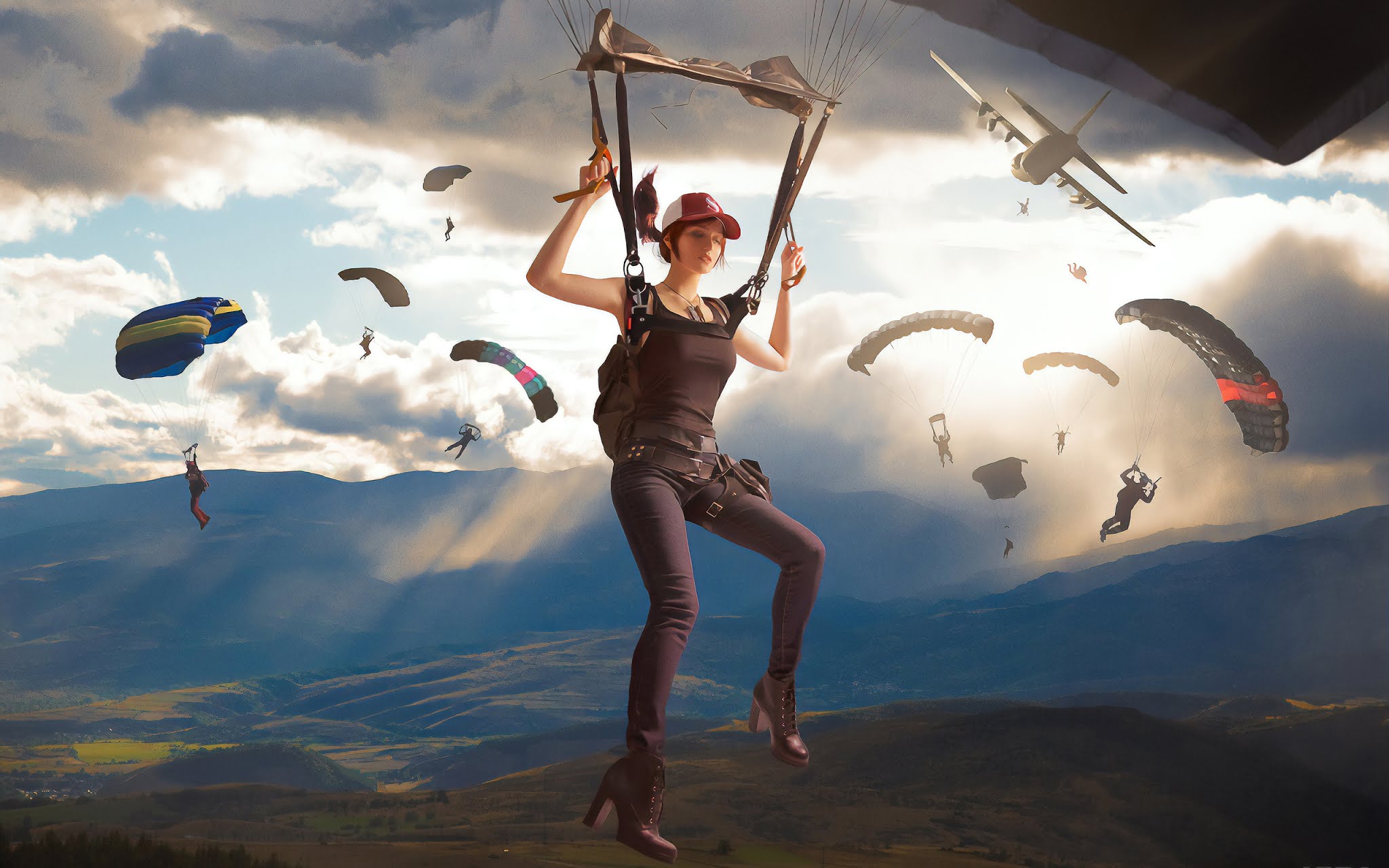 Garota Pubg Papel De Parede Para Celular