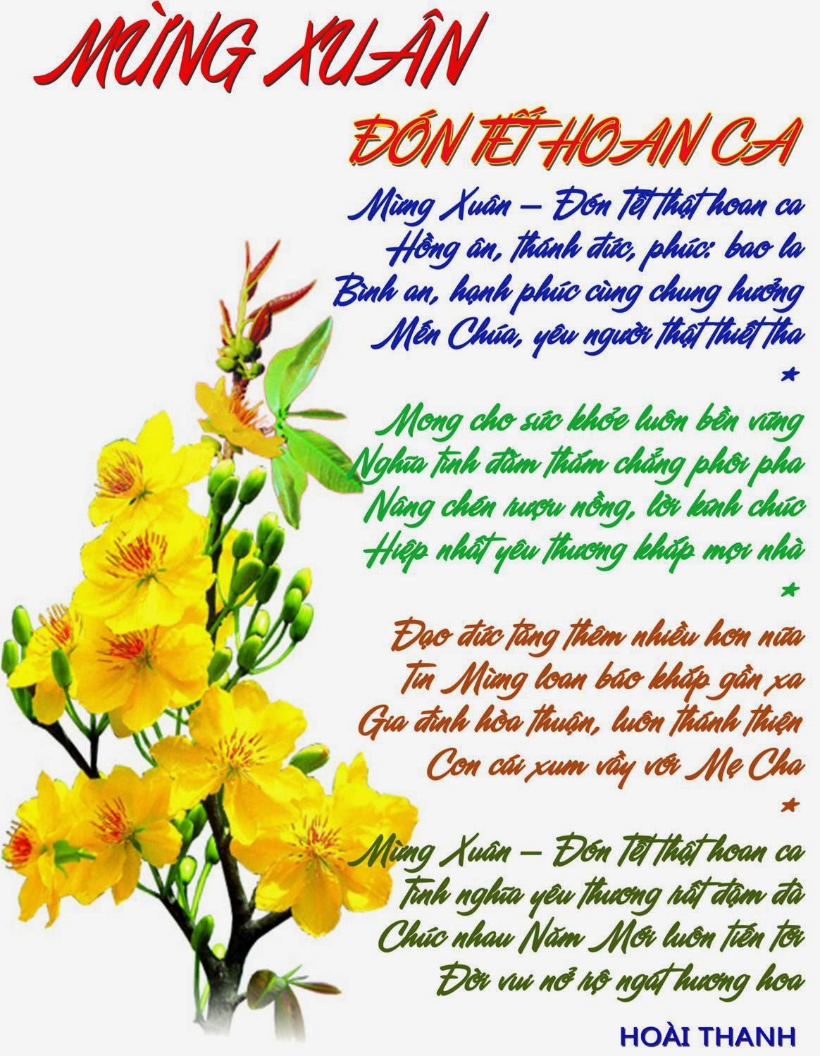 HOÀI THANH: BẠN BÈ HỘI NGỘ MỪNG XUÂN - VUI TẾT GIÁP NGỌ 2014