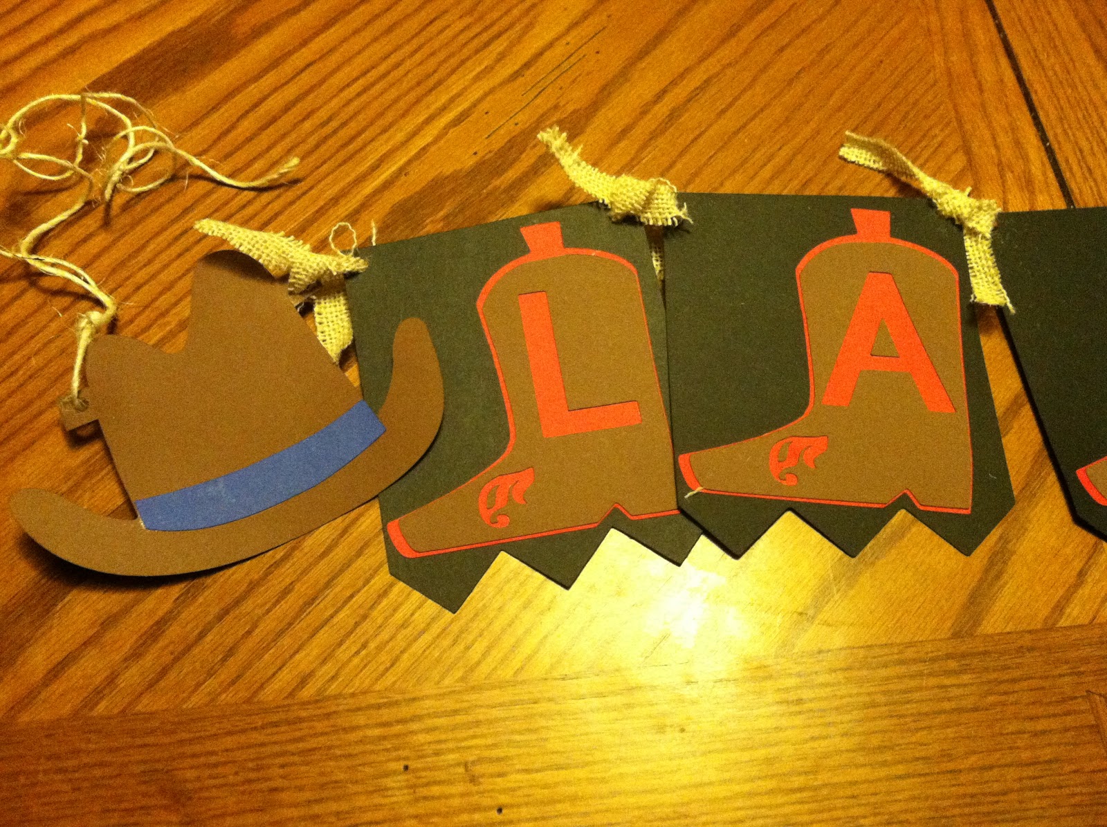 Creating with Tracie: Cowboy Theme