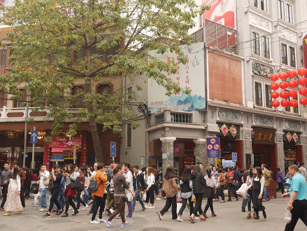 A Heavy Dose of Core Socialist Values Signage at an Intersection in ...