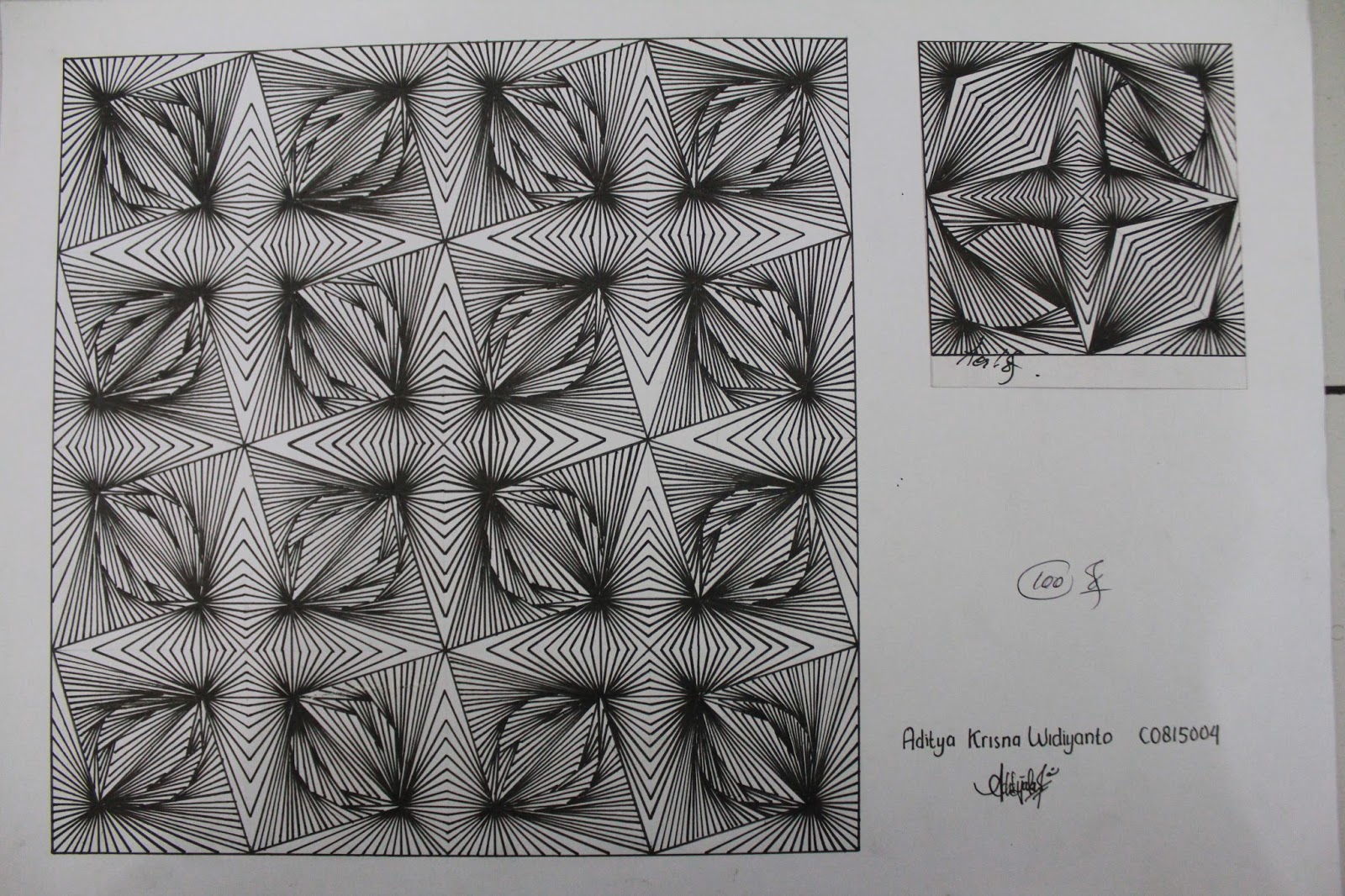 Nirmana garis geometris - Desain Interior UNS