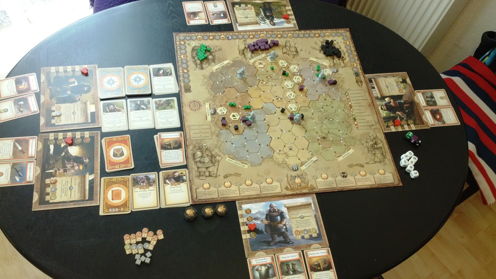 Über Brett- und Gesellschaftsspiele: Die Zwerge