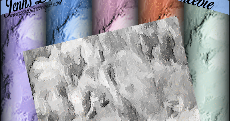 Jenn's Designs: Textured Painted Overlay + Examples