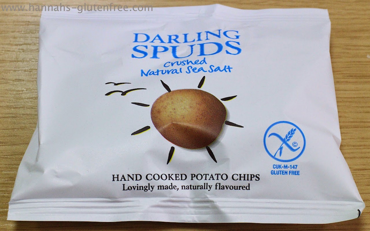 Hannah's Gluten Free : Darling Spuds - Crushed Natural Sea Salt Crisps