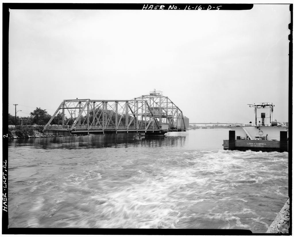 Industrial History: Division (16th) Street Bridges over I&M Canal, Des ...