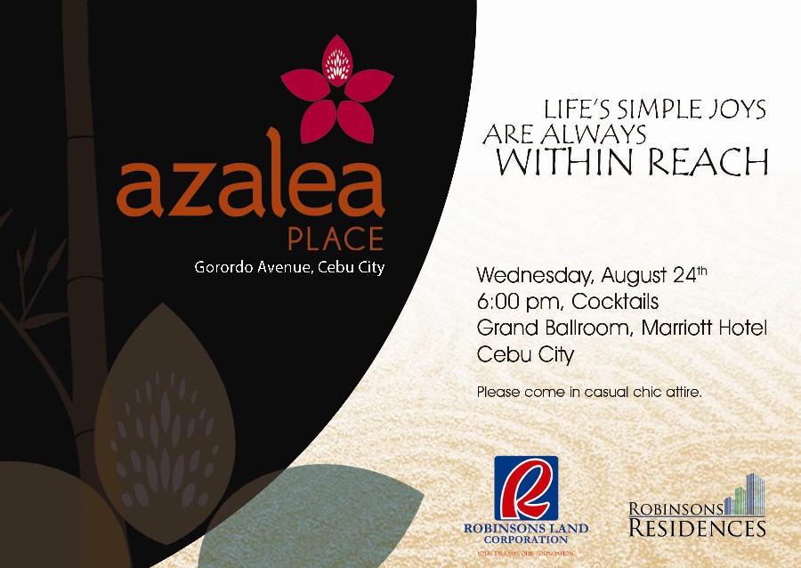 Azalea Place Cebu Launch Set | Robinsons Land Corporation's Cebu Projects