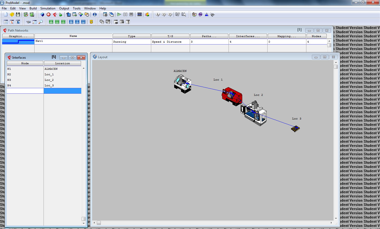 APRENDIENDO CON INGENIERÍA INDUSTRIAL: SEGUNDA CLASE PROMODEL EJEMPLO 1