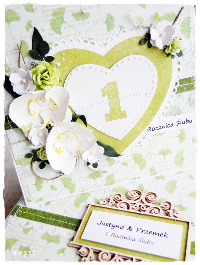 kolor pasja: 1 Rocznica Ślubu