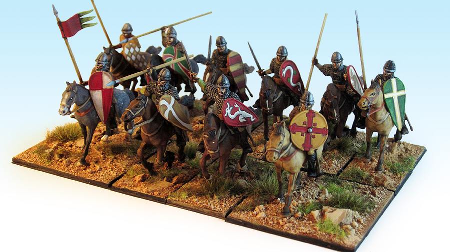 1000 Foot General: Conquest Miniatures' Norman Cavalry