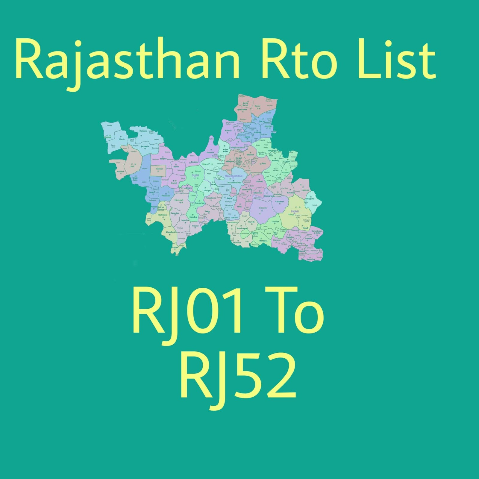 RTO Rajasthan 2019 RJ RTO List With Code Information Talks rto-rajasthan-2019-rj-rto-list-with-code-information-talks