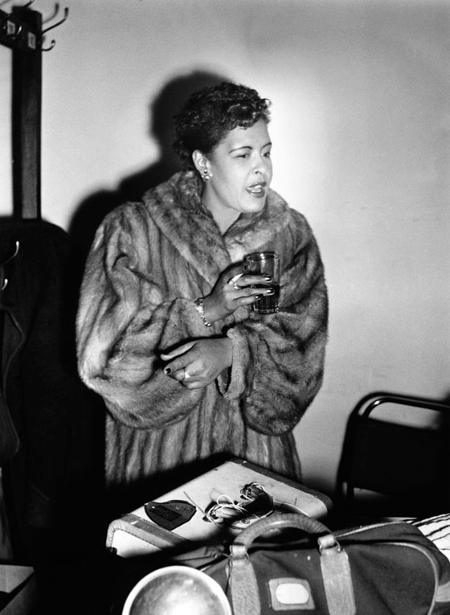 20 Stunning Vintage Photos of Billie Holiday in the 1950s ~ Vintage ...