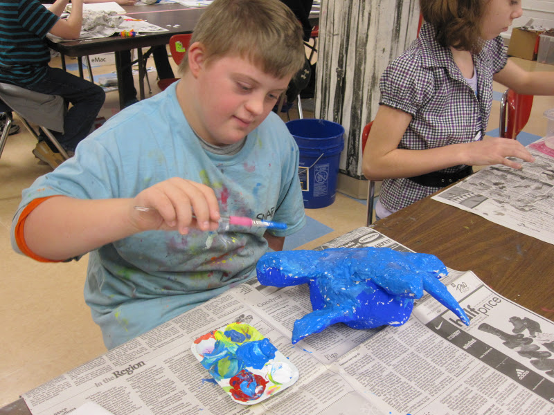 Lake and Hartville Elementary Art: Oaxacan Animals in Paper Mache' 5th ...