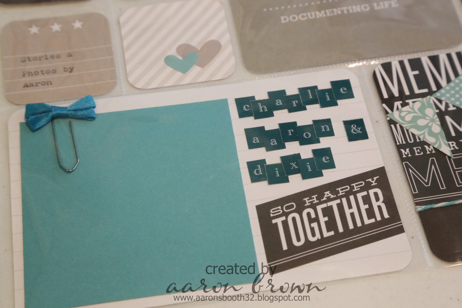 Booth #32: 2014 Project Life Cover Page