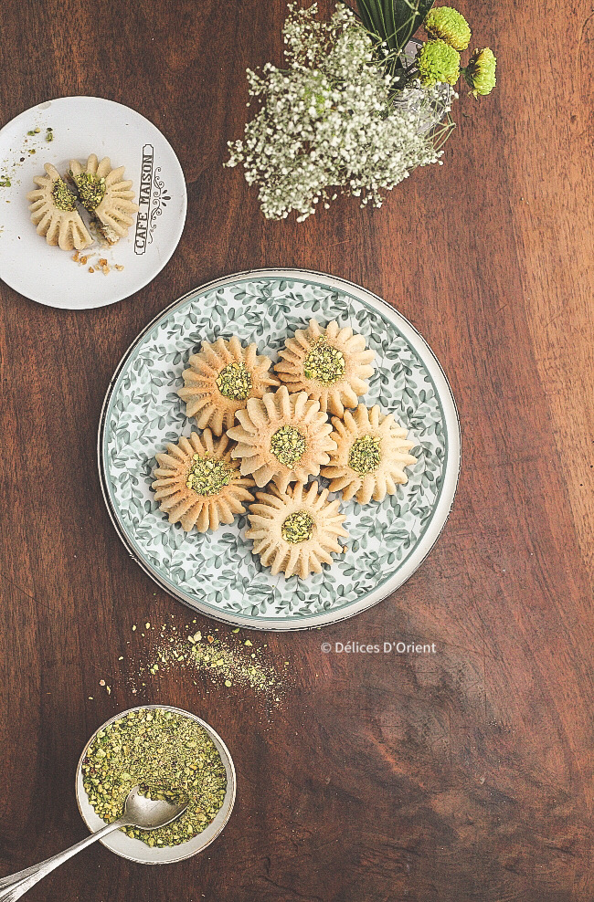 Mankouche à la pistache