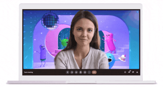 Google Meet ganha fundos animados e novas funcionalidades | Aberto até ...