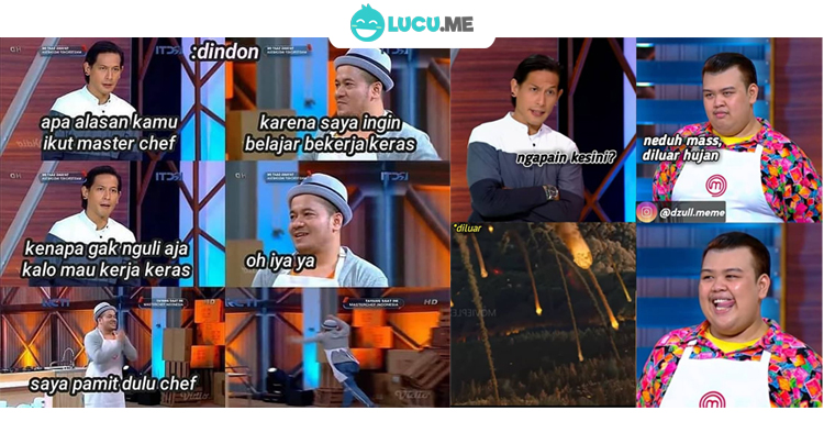 8 Meme Lucu 'Alasan Ikut MasterChef' Ini Bikin Ngakak Geli