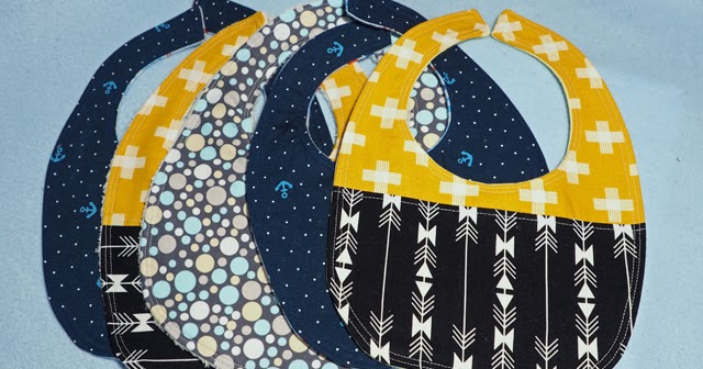 Threading My Way: Quick and Easy to Make ~ Baby Bibs