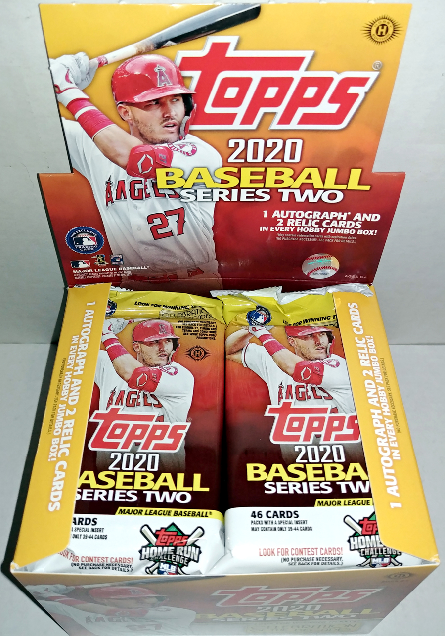 2020 Topps Series 2 Hobby Jumbo Box Break