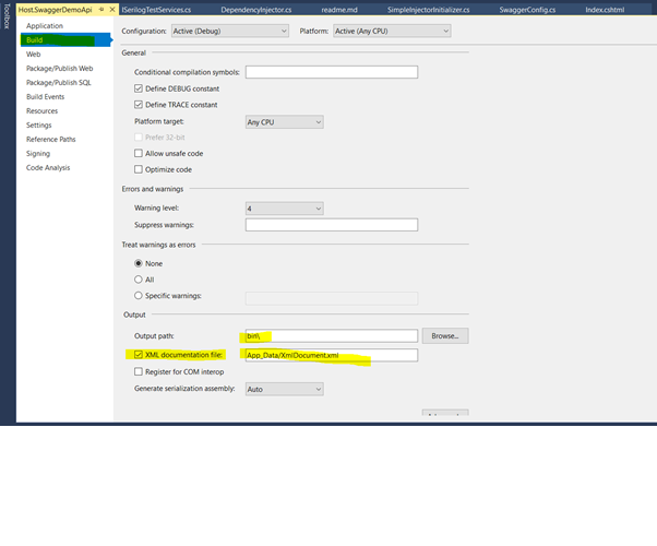 THE CODE BEHIND: Configure Swagger UI in Web API