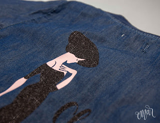 Awesome SVGs: Editorial Vinyl - Classy and Fabulous Layered Glitter HTV