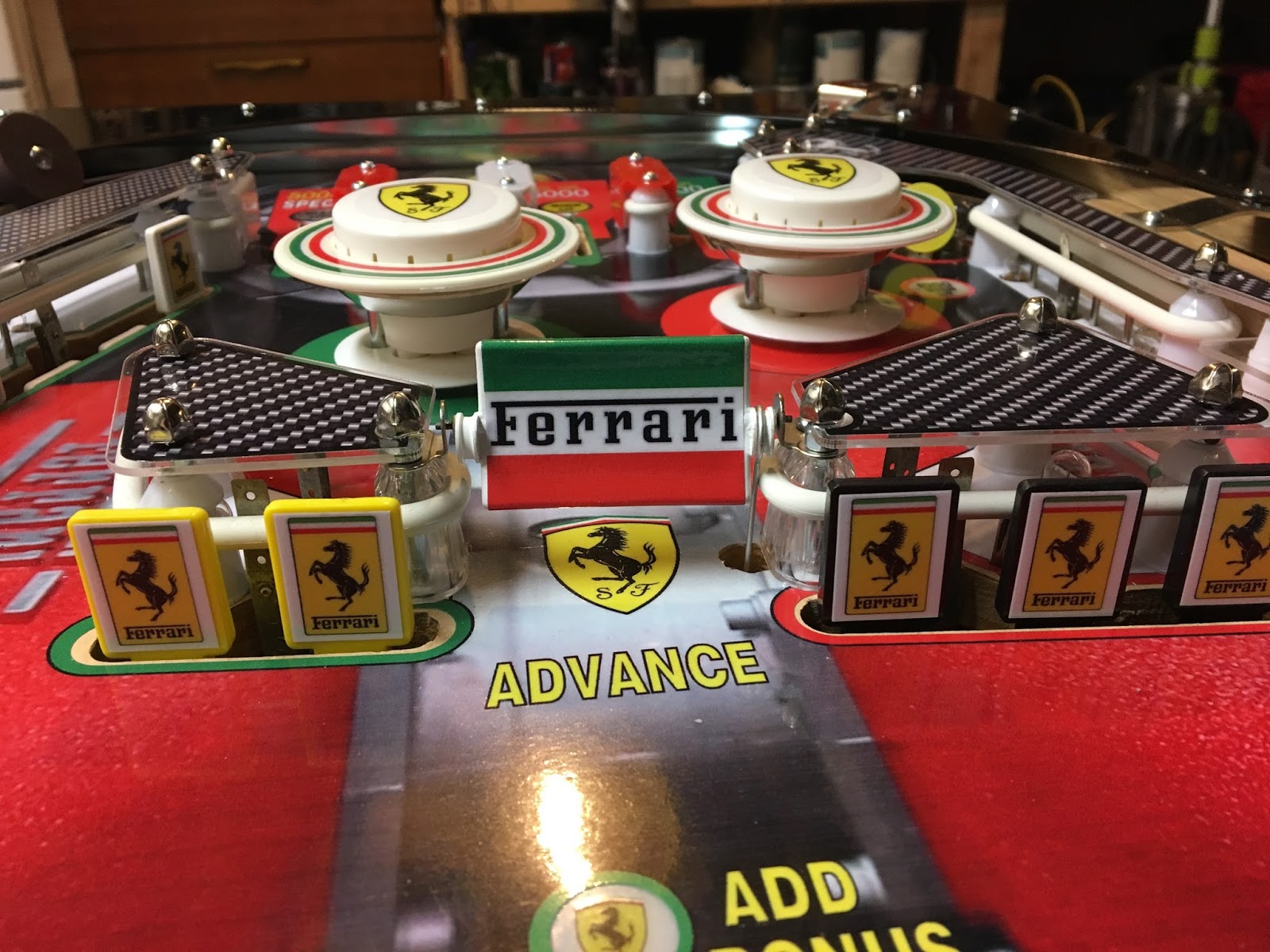 GameroomPinball.com: Custom Ferrari Pinball