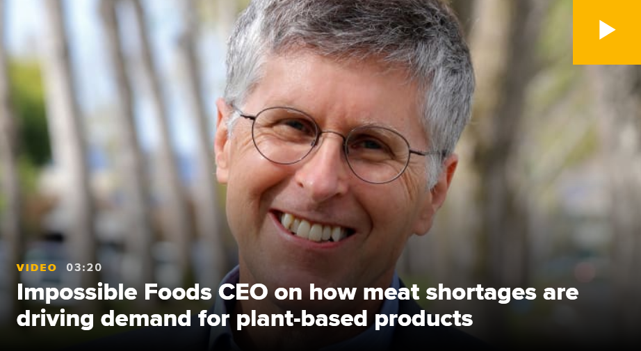 THE WESTERNER: Impossible Foods CEO says the meat industry will be ...