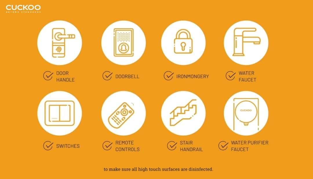 WonderKlean Indoor Sanitization Service from Cuckoo