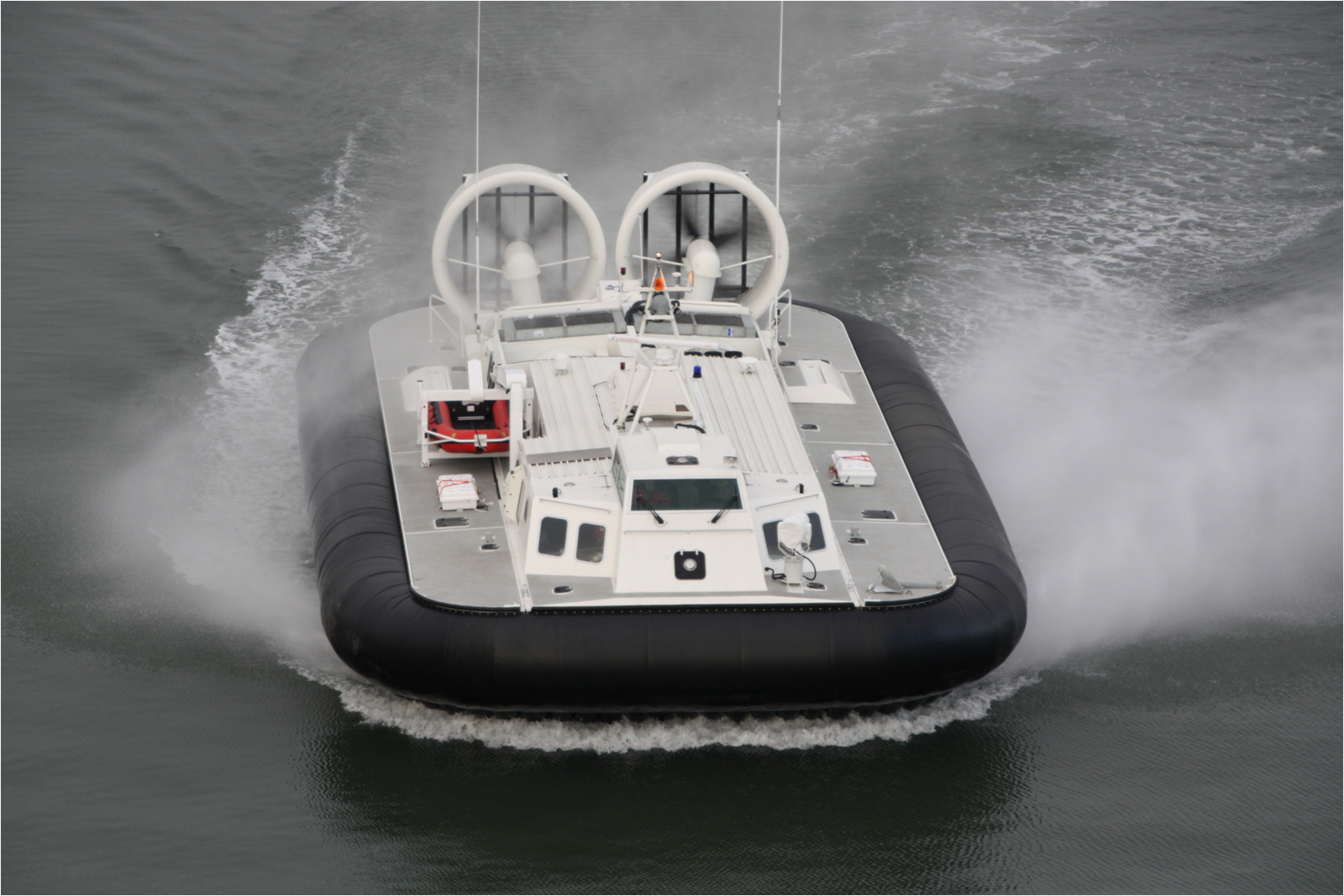 Indian Coast Guard Hovercraft H-187 Commissioned