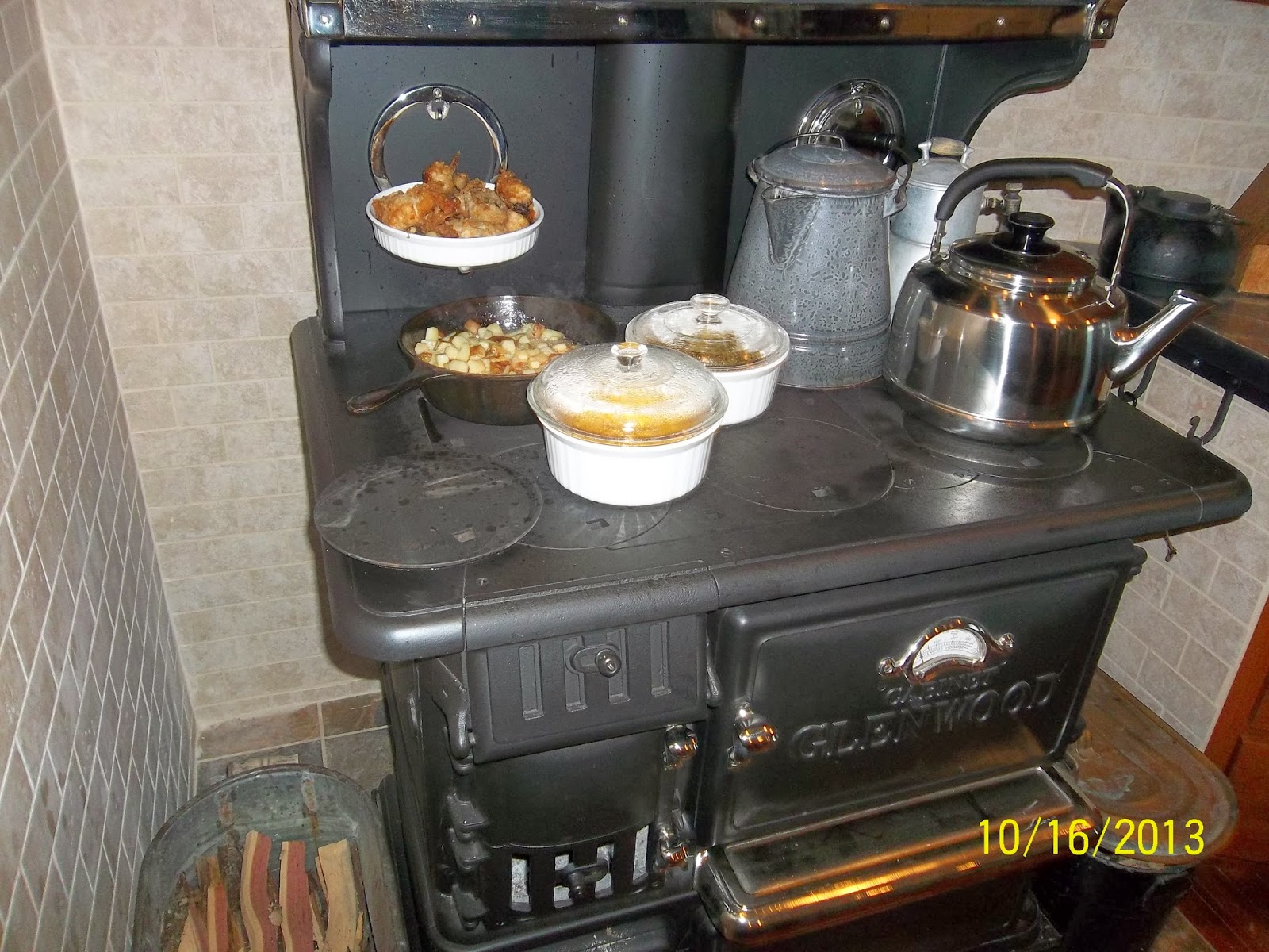 Life on Pearson Farm: First full week of cooking on the wood stove