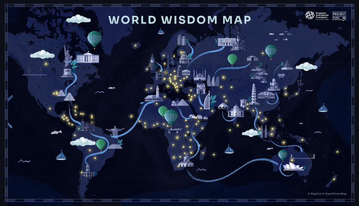 World Wisdom Map: A Breathing Repository of Wisdom From 195 Countries ...
