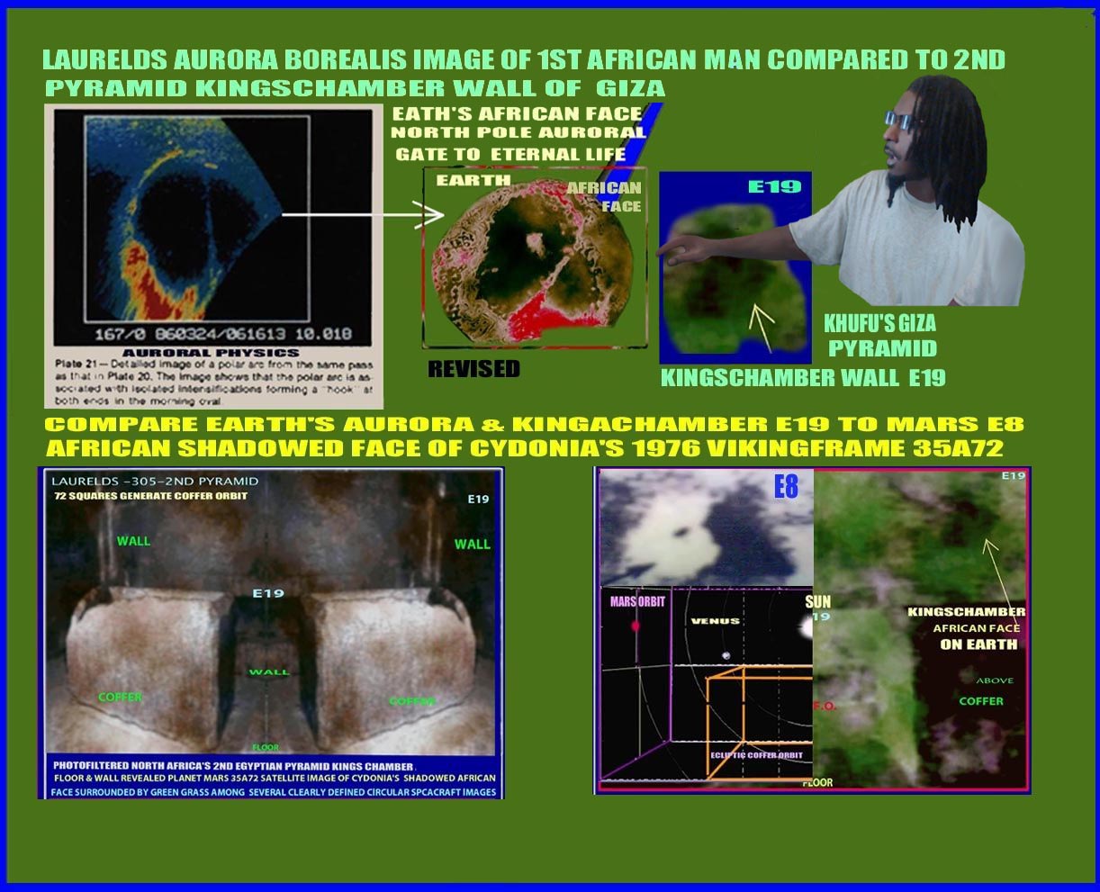 MARS AFRICAN CONTINENT DOME OF THE ROCK ETHIOPIAN CROSS & GIZASPHINX ...