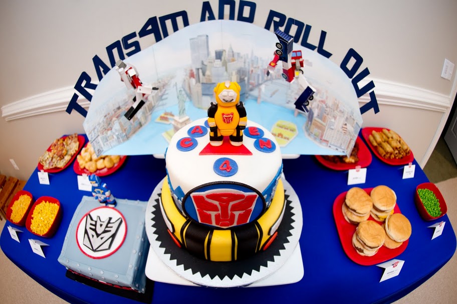 Kara's Party Ideas Trans'4'mers Birthday Party! - Toy, Transformer ...