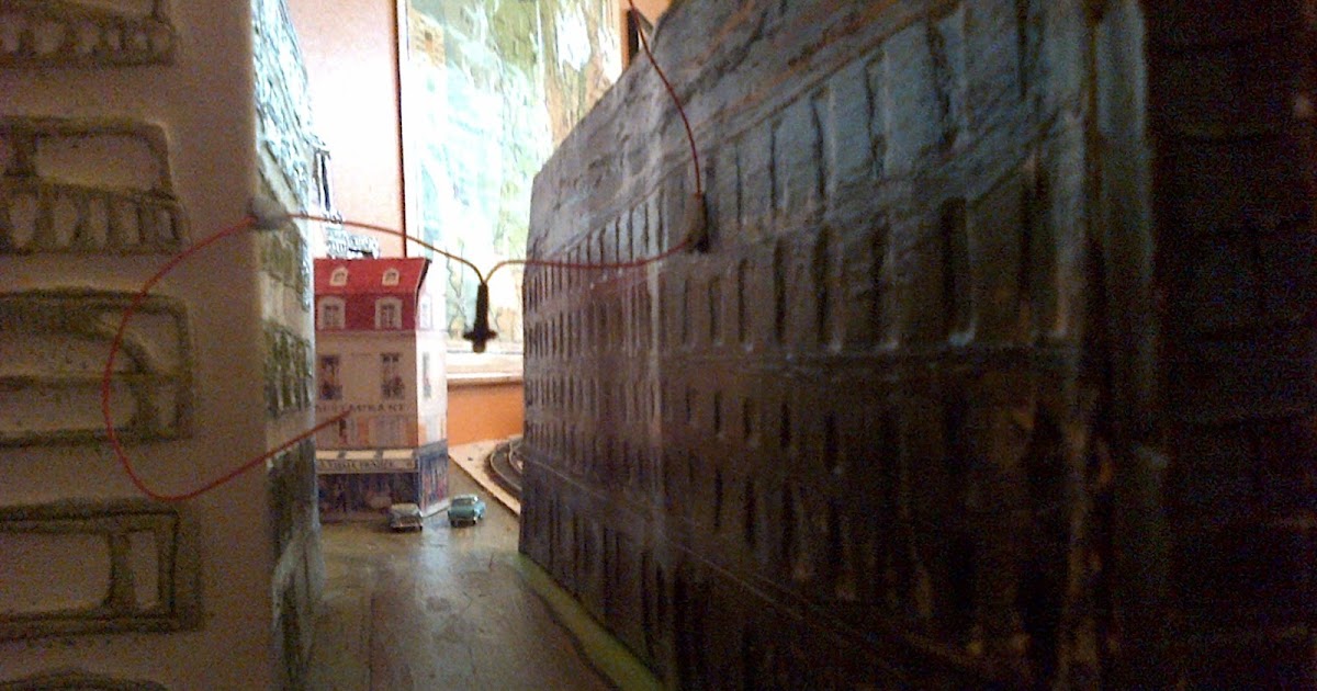 French Model Railway: Wiring HO Scale Street Lights - part 1.